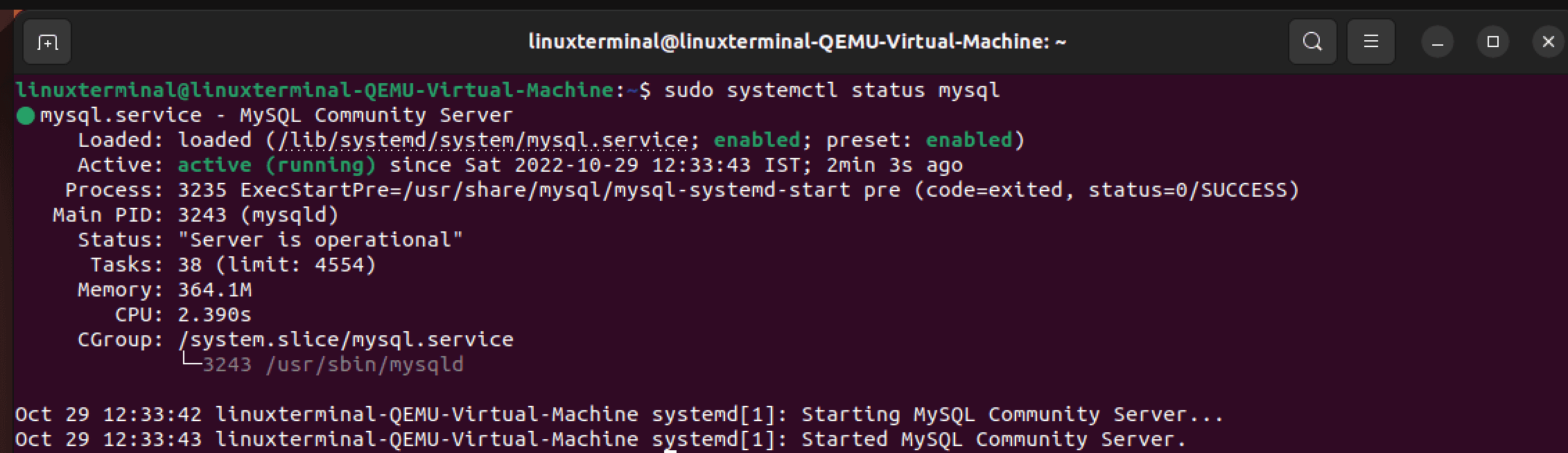 How To Install MySQL On Ubuntu 22 10